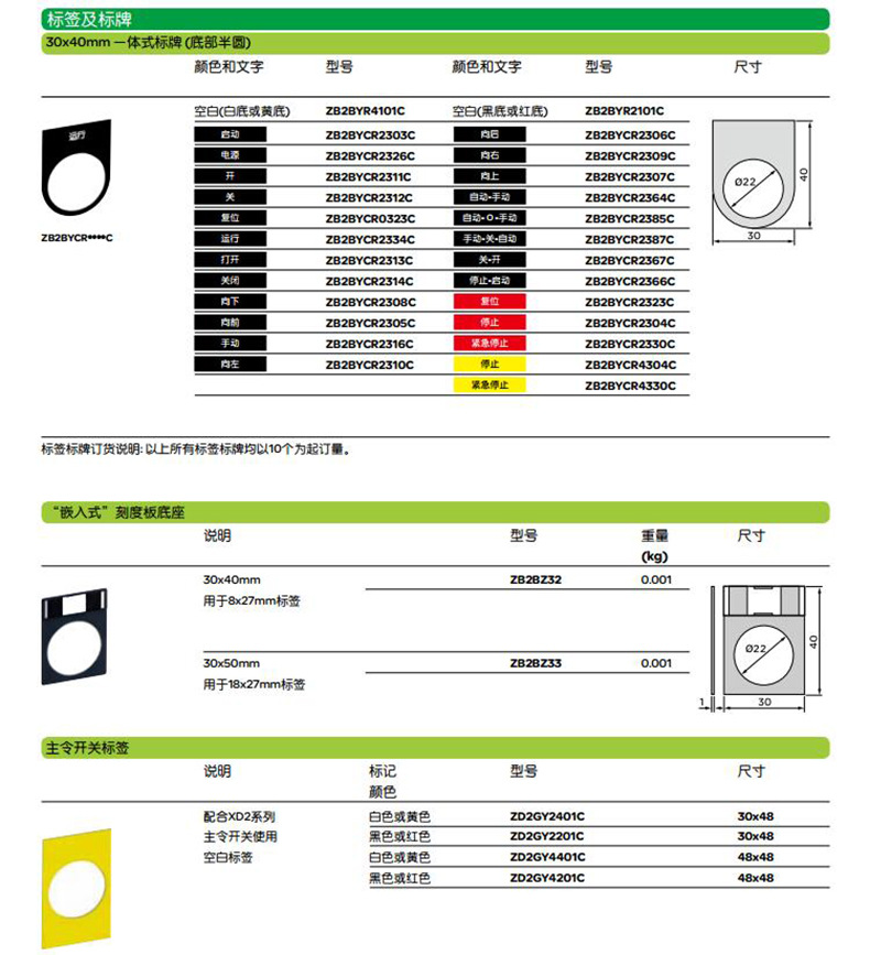 Schneider原装AC/DC24V绿色LED指示灯XB2BVB3LC 22mmLED通用型-阿里巴巴