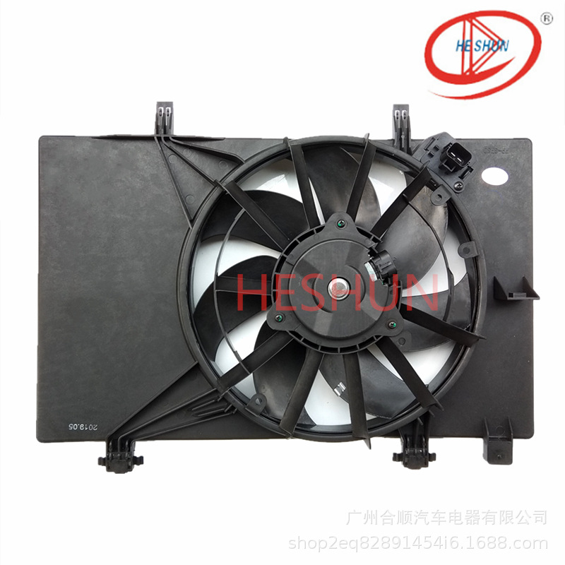 ZJ36-15-025适用于新款嘉年华马自达M2汽车散热冷凝电子风扇-阿里巴巴