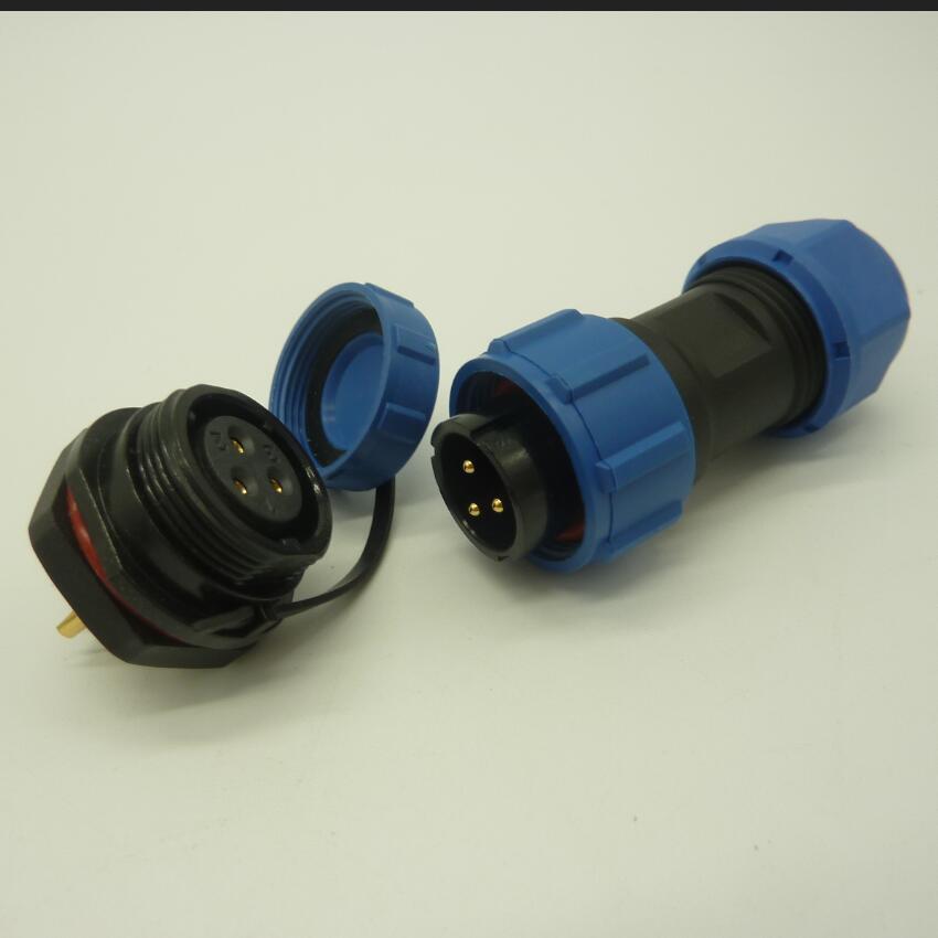 塑胶防水连接器3P航空插头 替代威浦SP1710/P3+SP1711/S3接头-阿里巴巴