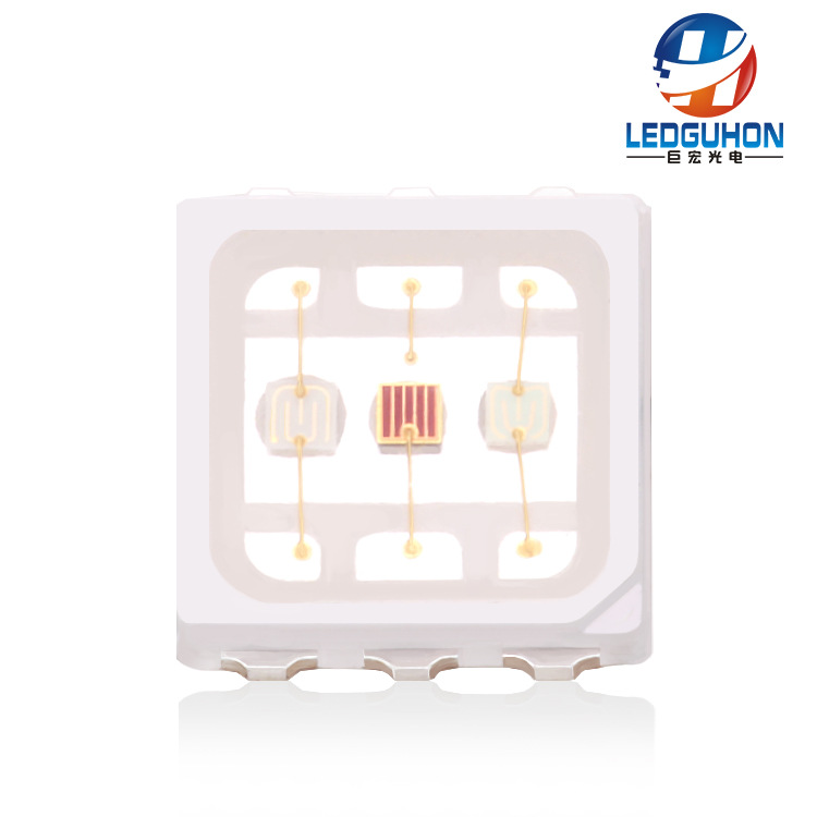 3030rgb灯珠 3030六脚RGB贴片 1.5W中功率 EMC/ PCT支架3030灯珠-阿里巴巴