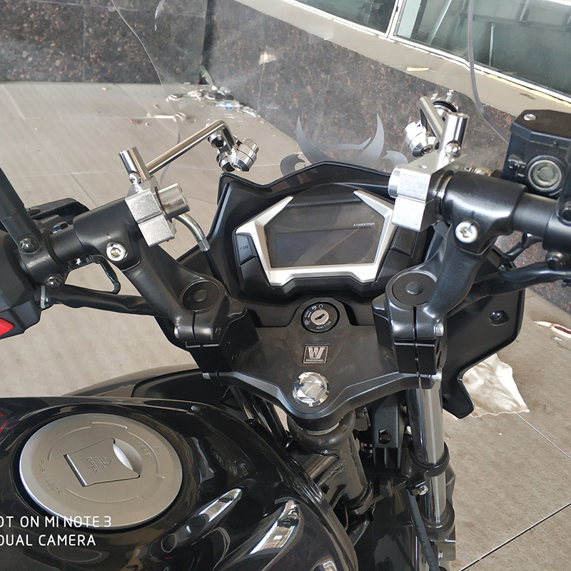 AKOTO摩托车改装配件GW250车把加高码分体手把增高码器 适用GW250-阿里巴巴