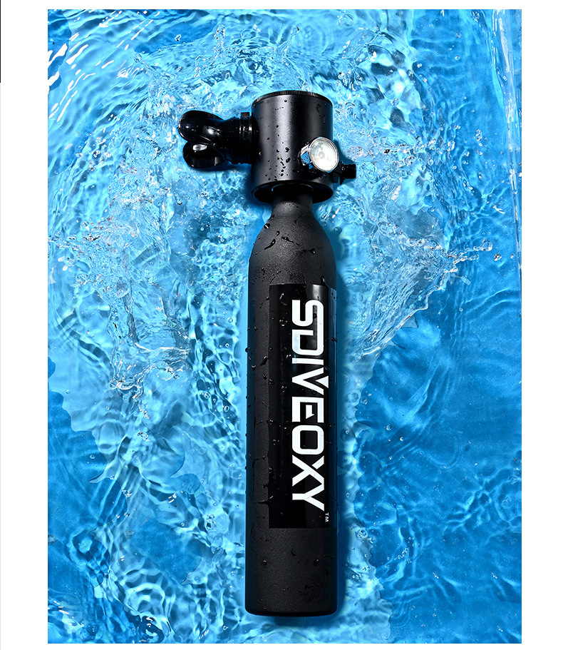 SDIVEOXY跨境便携式水下应急备用气瓶装备全套潜水呼吸器氧气罐-阿里巴巴