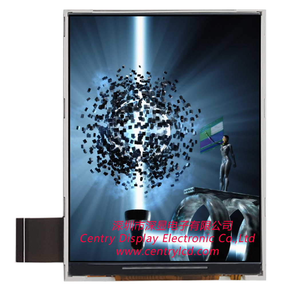 3.5寸320*480分辨率TFT-LCD彩色液晶显示屏 IPS全视角 厂家直销-阿里巴巴