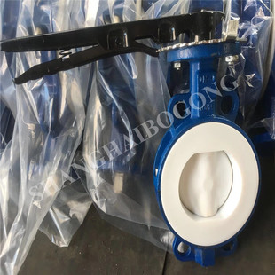 D71F4-10C 手动对夹式衬氟蝶阀 手柄软密封蝶阀 全衬四氟蝶阀-阿里巴巴