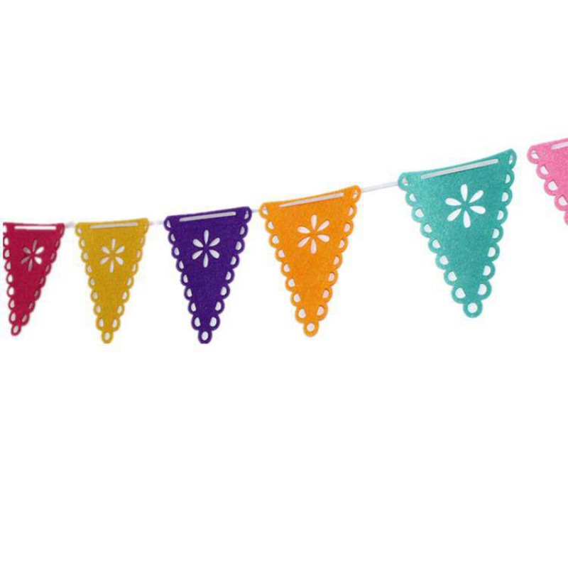 Mexican la flag Pinata theme party la flag felt Day of the Dead banner ...