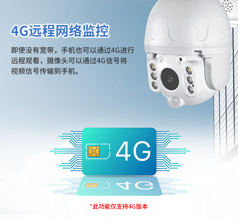 SolarCamera太阳能摄像机无线球机4G监控摄像头智能安防设备-阿里巴巴