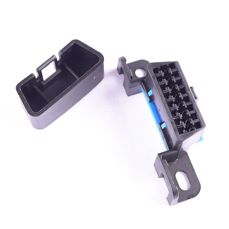 汽车线束连接器 汽车插接件 16孔OBD诊断接口护套 12110250-阿里巴巴