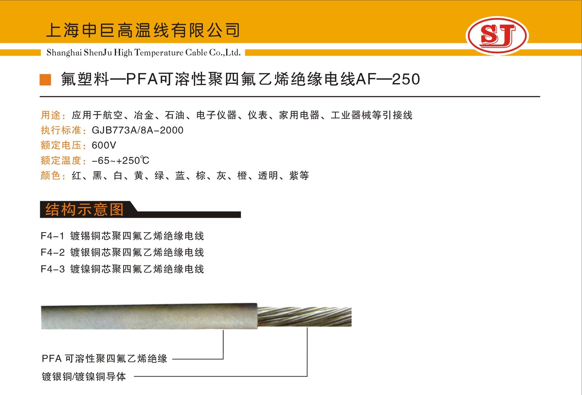 AF250 FF46-2 镀银线 铁氟龙镀银高温线 250度高温导线-阿里巴巴