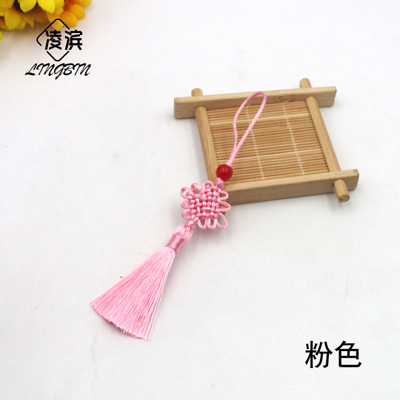 Line 7 6 Sets Of Fang Sheng Knot Wear Beads Tie Spike Small Bookmark U ...