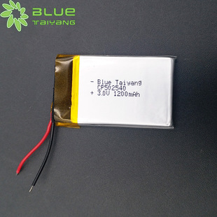 3V锂锰软包CP502440一次性软包电池1200mah 煤矿科研仪器锂锰软包-阿里巴巴