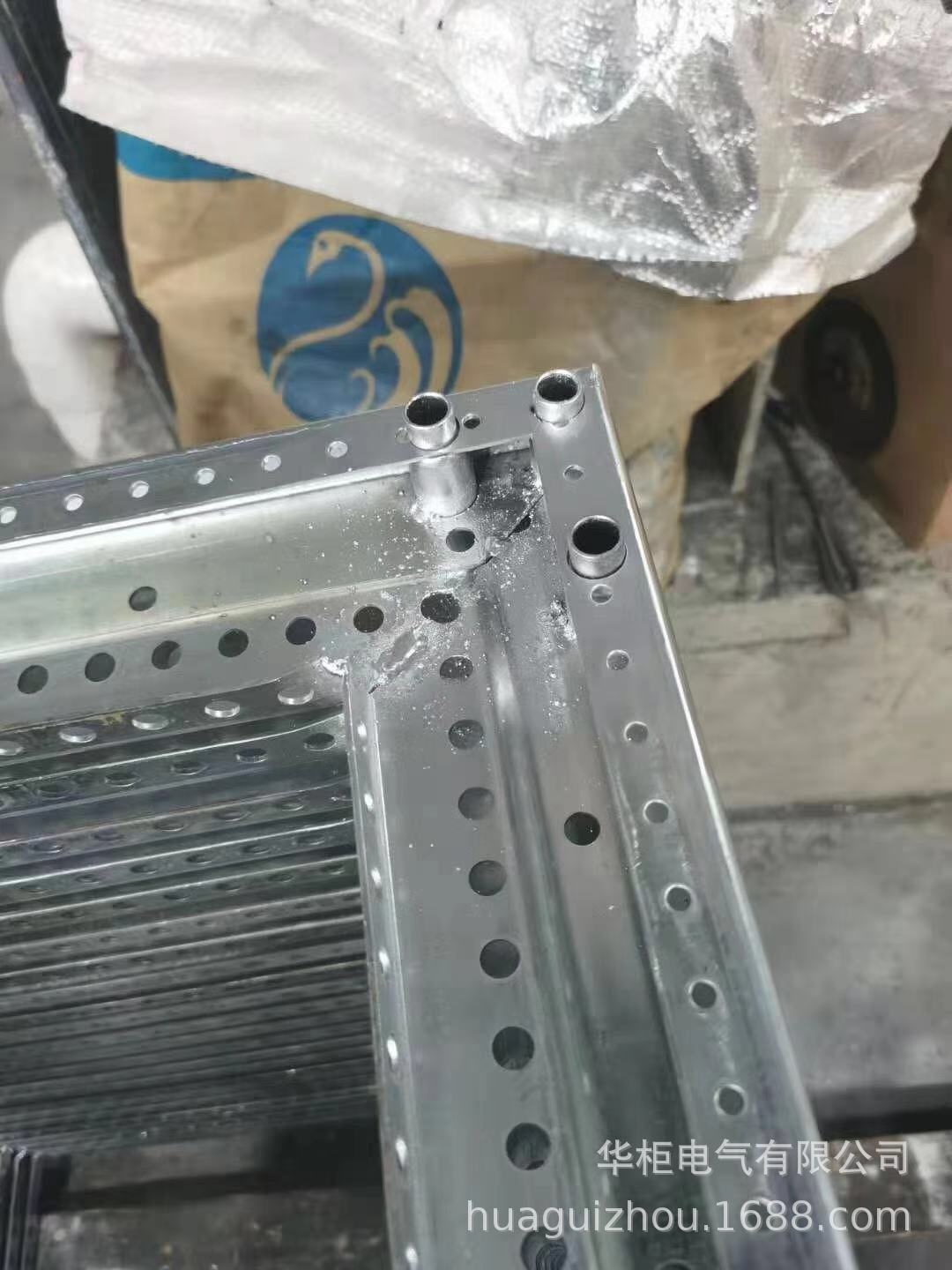 镀锌侧片 免喷涂侧片 8MF型材 GGD骨架 口字型框架-阿里巴巴