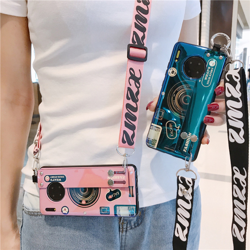 蓝光复古相机华为 荣耀V30手机壳3D立体支架适用mate30/Pro保护套-阿里巴巴