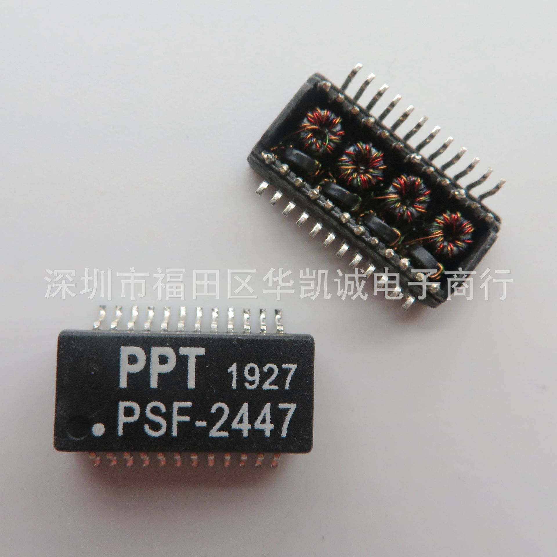 全新PPT PSF-2447 PSF24 SOP24 薄款千兆单口 网路变压器/滤波器-阿里巴巴