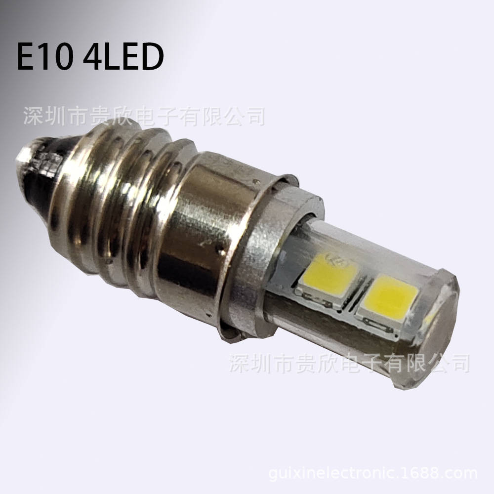 6V汽摩led灯泡2835 3030示宽灯指示灯 T10/E10/BA9S/BAX9S-阿里巴巴