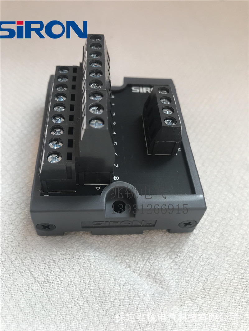 SIRON胜蓝工厂原装DC24V电源15A公共端端子台T078-阿里巴巴