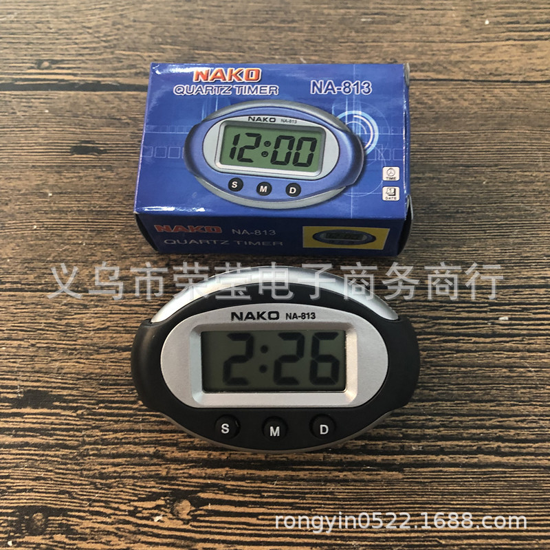 厂家直供 NAKO NA-813 车载钟 小闹钟电子钟 lcd显示 电子钟-阿里巴巴
