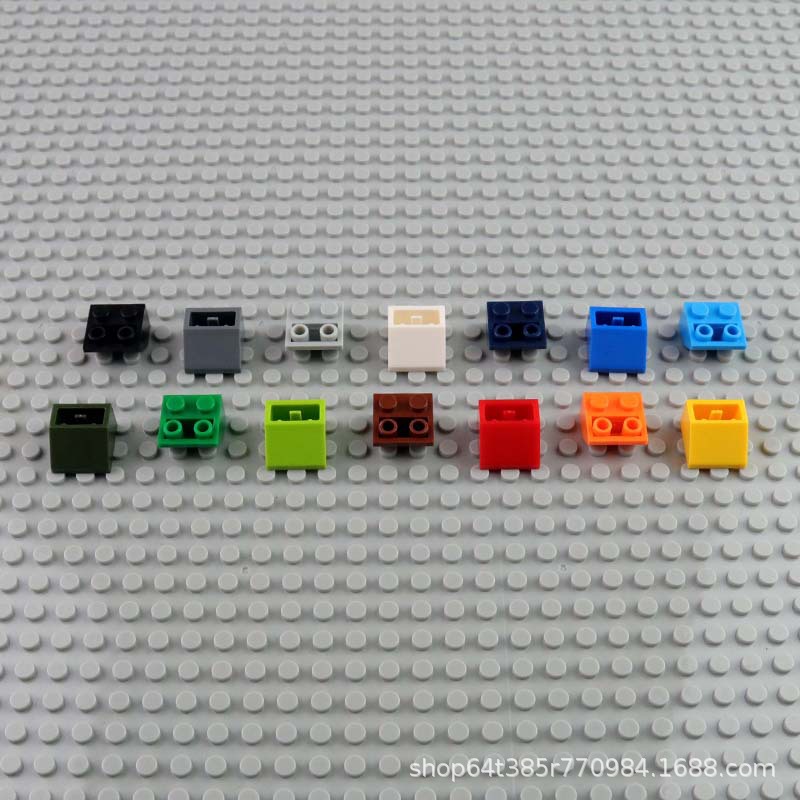 【1kg】45°倒斜坡2x2积木moc兼容乐高3660 76959拼装零配件AG2-阿里巴巴