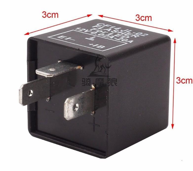 可调不可调CF13 CF14 CF15 LED3PIN Flasher Relay电子闪光继电器-阿里巴巴