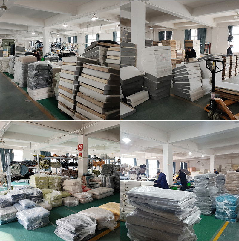 Solid Wood Small Apartment Sofa Living Room Apartment Single Double ...