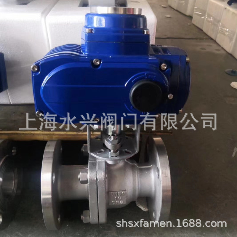 Q941F-64PR不锈钢电动法兰球阀 电动不锈钢球阀 精小型电动球阀-阿里巴巴