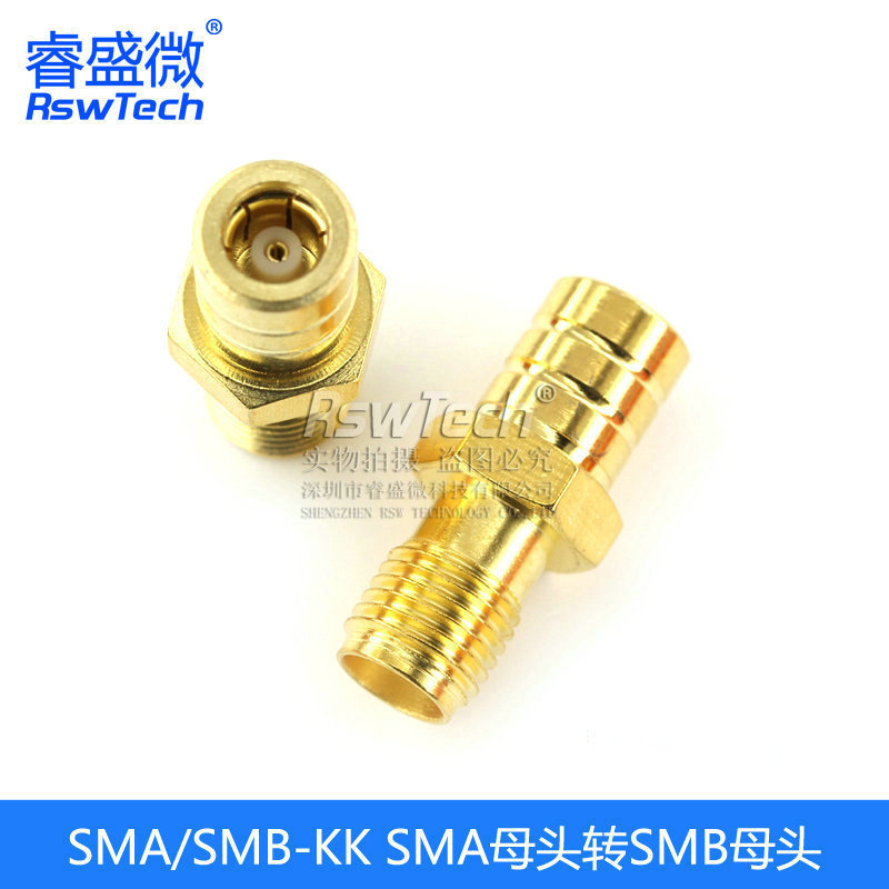 SMB射频转接头 SMA转SMB-JJ/KK L型BNC/SMA公转SMB公 SMB双通接头-阿里巴巴