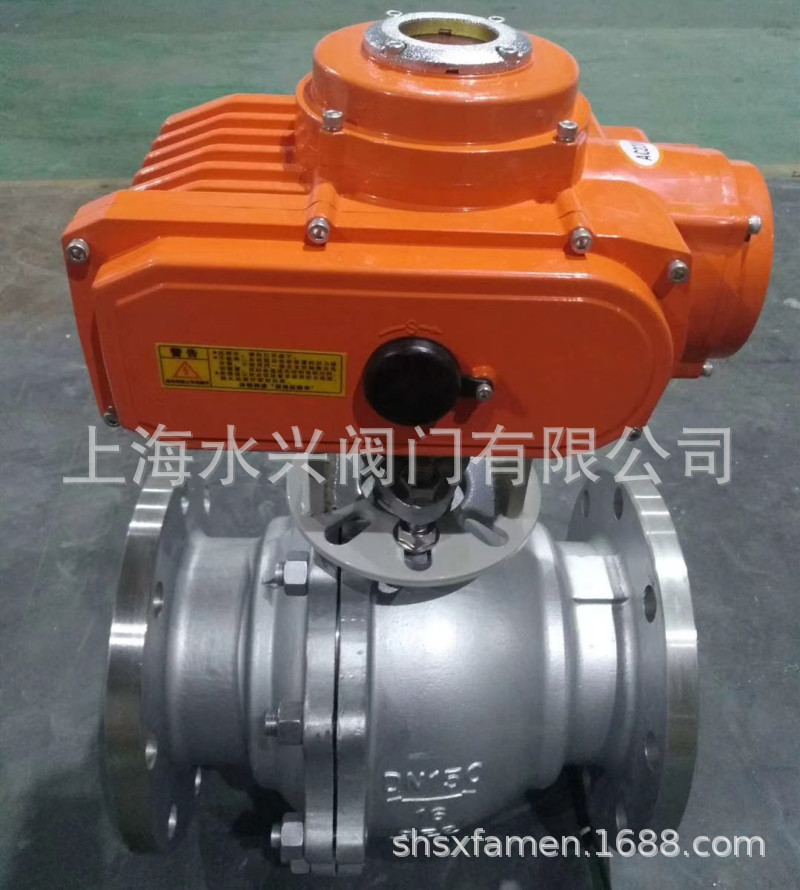 Q941F-64PR不锈钢电动法兰球阀 电动不锈钢球阀 精小型电动球阀-阿里巴巴