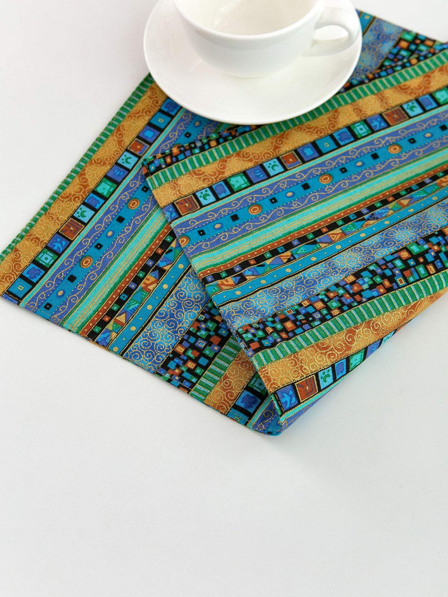 条纹印花餐垫中国风餐桌垫隔热垫采购价格、怎么样、行情市场-CCEE选品中心