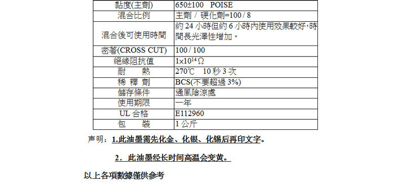 台湾川裕线路板白色字符油ZSR-150 400WF白色热固文字油墨耐化金-阿里巴巴