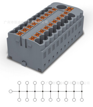 速普TP系列弹簧接线端子TPA6/2.5-19-GY/OG/BU2.5平方-阿里巴巴
