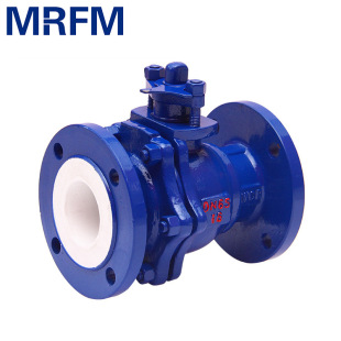 厂家供应Q41F46-16C浮动球球阀手动二通式法兰阀门衬氟法兰球阀-阿里巴巴