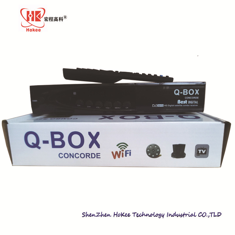 工厂批量生产全球Q-BOX COMBO DVB-T2+DVB-S2 高清电视机顶盒-阿里巴巴