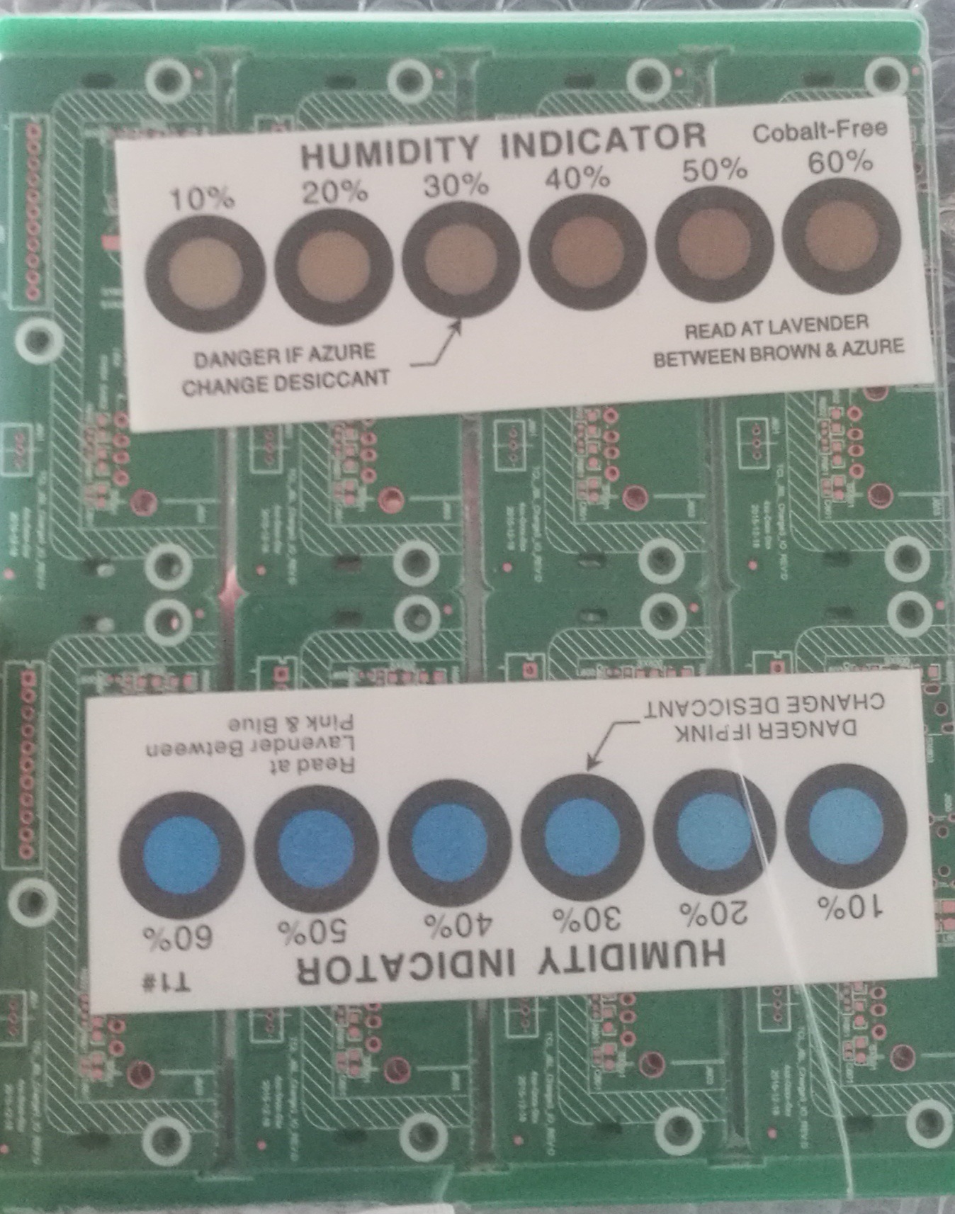 半导体封装环保湿度卡线路板包装干燥湿度显示卡无钴快变慢变色-阿里巴巴