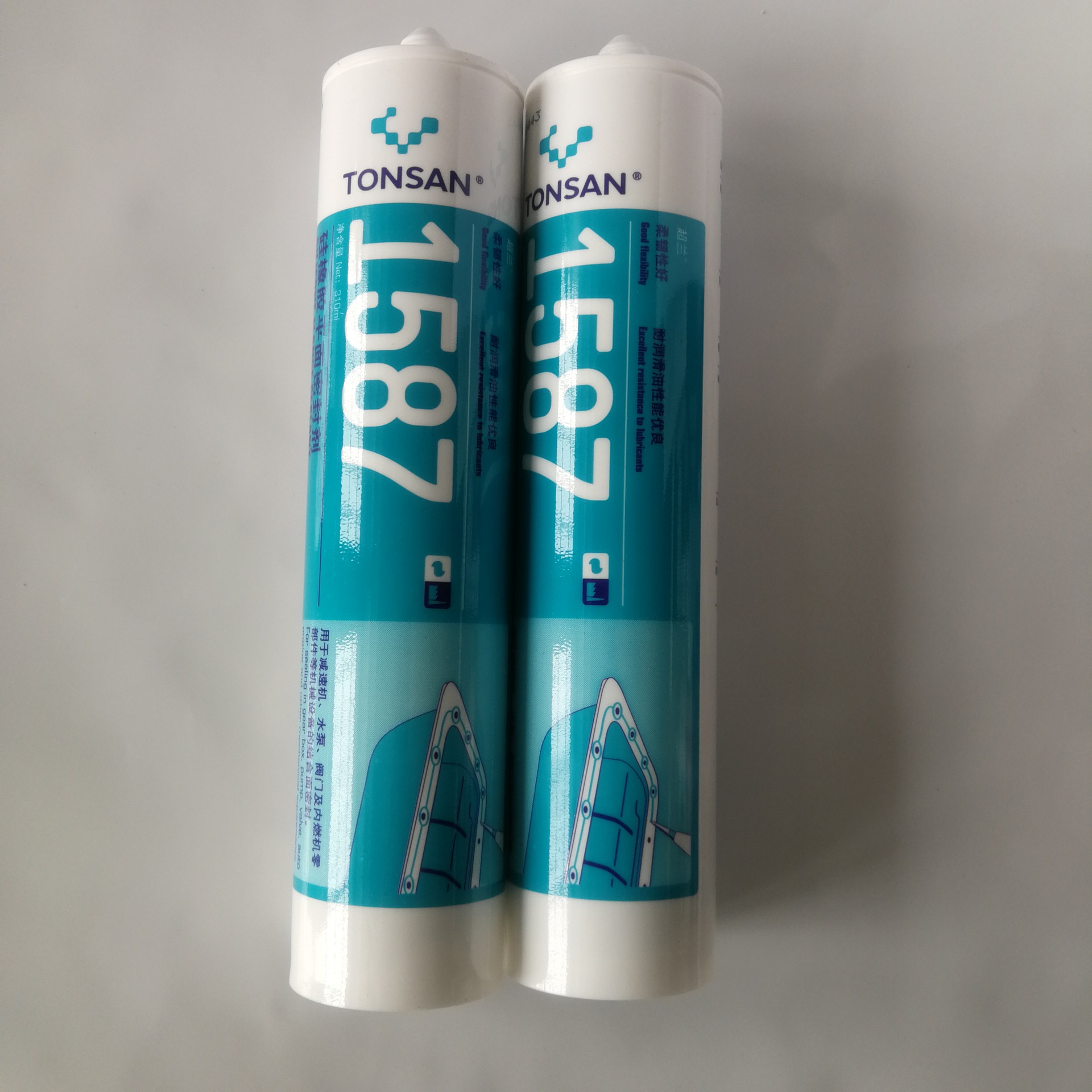 北京天山可赛新TONSAN硅橡胶平面密封剂TS1587 310m 100gl粘接剂-阿里巴巴