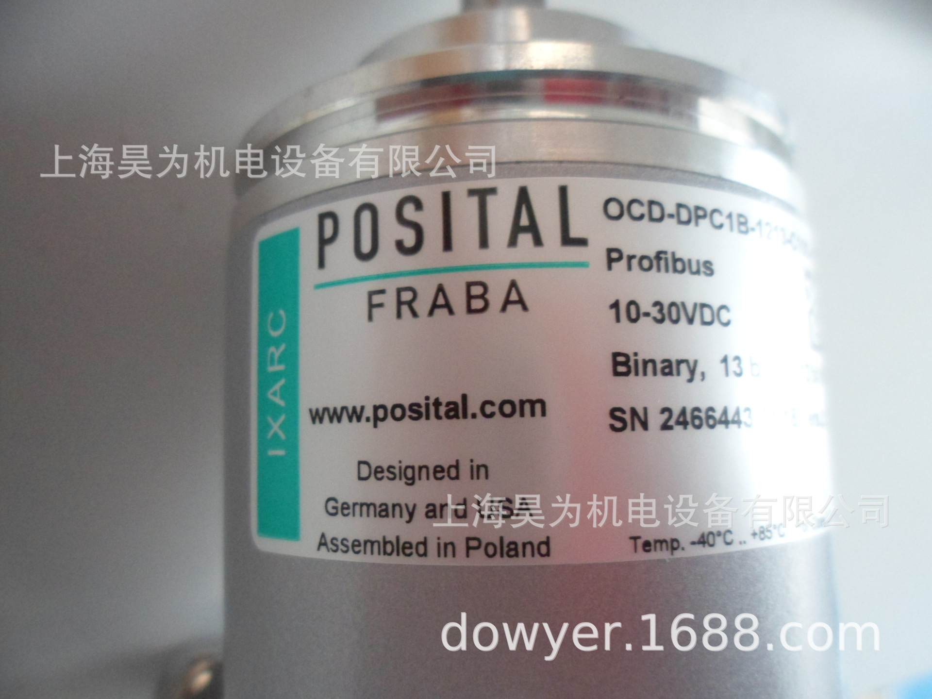 博斯特Posital-Fraba编码器OCD-DPC1B-1213-C10S-H3P 盾构机配件-阿里巴巴