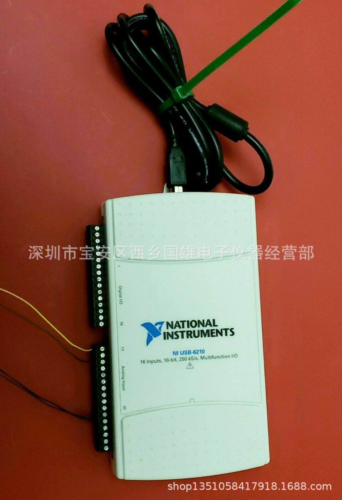回收中 NI USB-6210 总线供电多功能DAQ 779675-01采集卡-阿里巴巴
