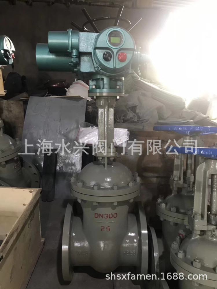 Z941H-25C-DN200智能调节型电动闸阀 双法兰电动闸阀-阿里巴巴