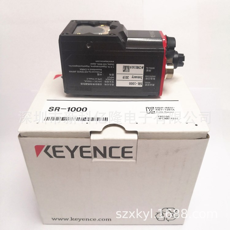 KEYENCE基恩士 SR-X300 二维码条码读取器 自动对焦 扫码器-阿里巴巴