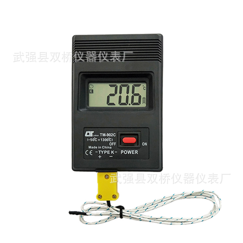 TM902C便携测温仪数字温度计测温计表面-50-1300℃K型高温温度表-阿里巴巴