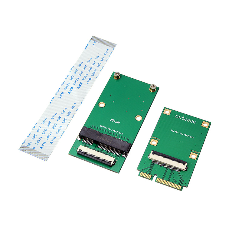 Mini PCIE WiFi无线网卡mSATA SSD SATA MINI PCIE SSD延长线-阿里巴巴