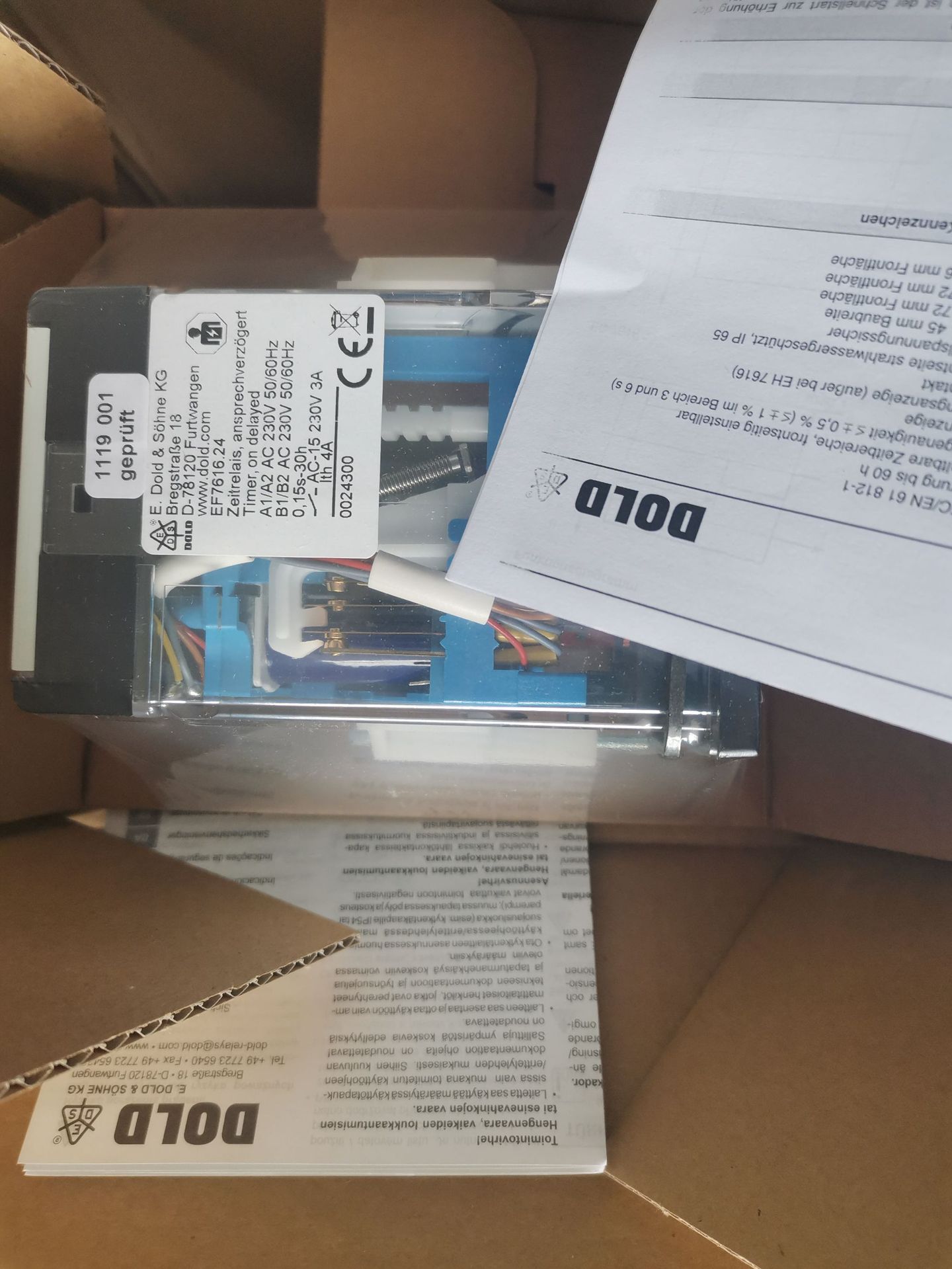 德国 DOLD 继电器 LG5929.60/61 AC/DC110-115V 订货号 0064987-阿里巴巴