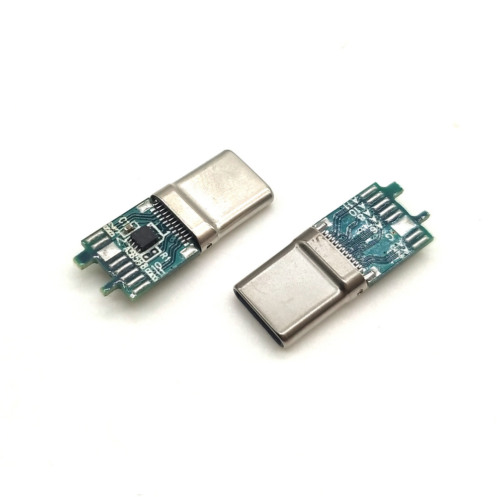 深圳连接器厂家直供TYPE C链接器插头，TYPE C公头母座-阿里巴巴