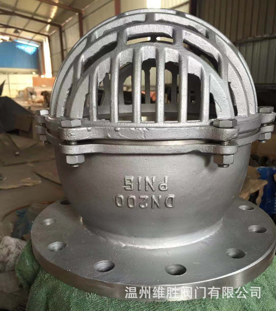 碳钢法兰底阀 不锈钢法兰底阀 H42W-16P DN200-阿里巴巴