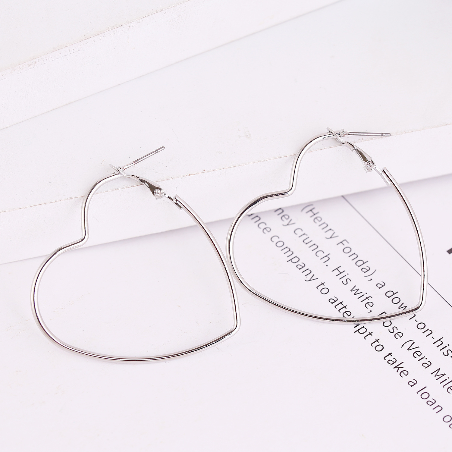 Wholesale explosion style simple wild large ring ear ring circle ...