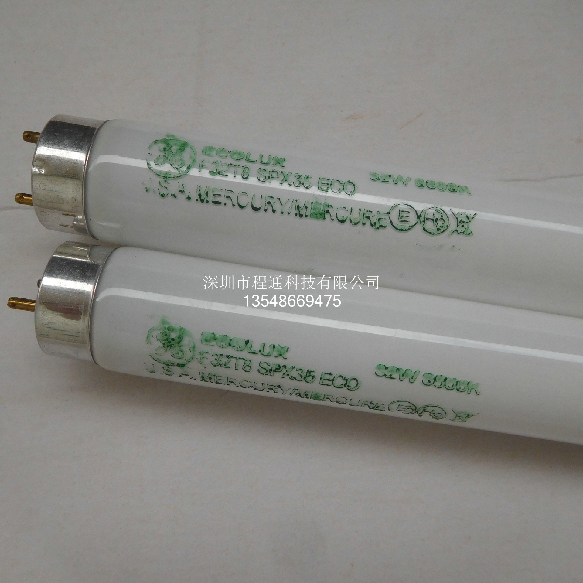 通用照明GE F32T8.SPX35ECO 32W3500K美标U3500灯管 U35对色灯管-阿里巴巴