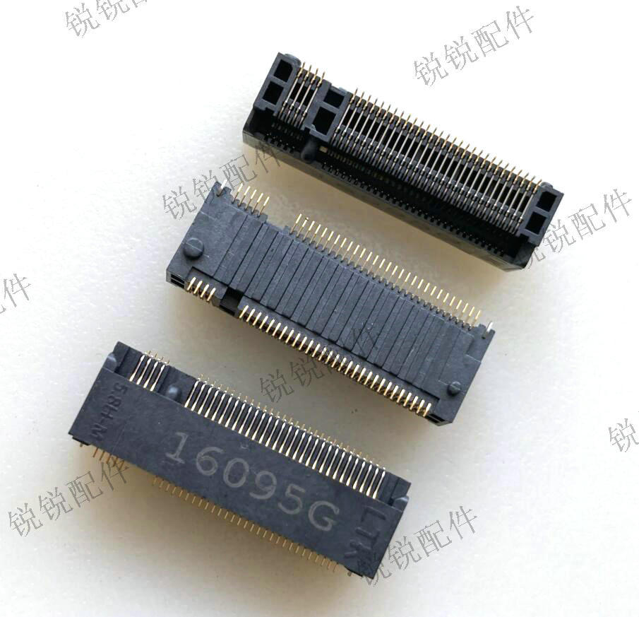 LTK连接器 NGFF插槽 M.2硬盘 接口 67PIN插座 M-KEY 5.8H 镀金-阿里巴巴