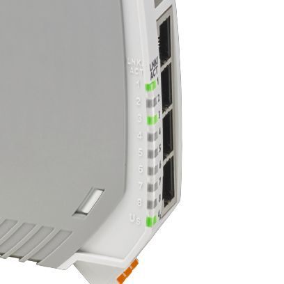 原装8口超薄以太网交换机FL SWITCH 1008N-1085256菲尼克斯电气-阿里巴巴