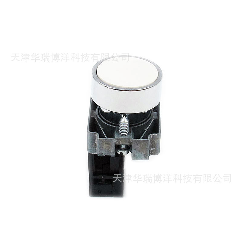 XB2按钮XB2BA11C白色平头按钮1常开ZB2BA1C+ZB2BZ101C按钮-阿里巴巴