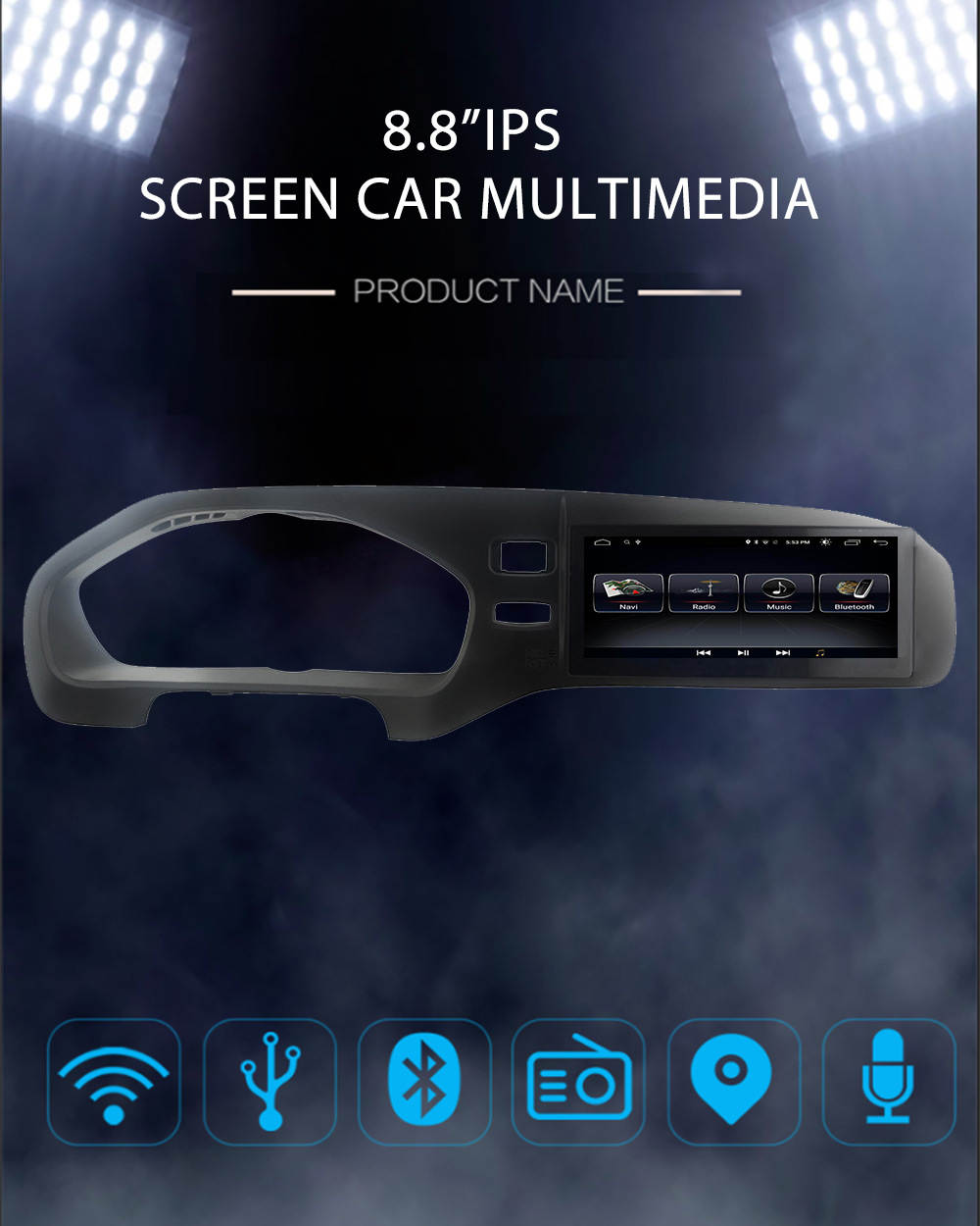 跨境车载适用于沃尔沃V40安卓大屏车载导航GPS倒车影像一体机-阿里巴巴