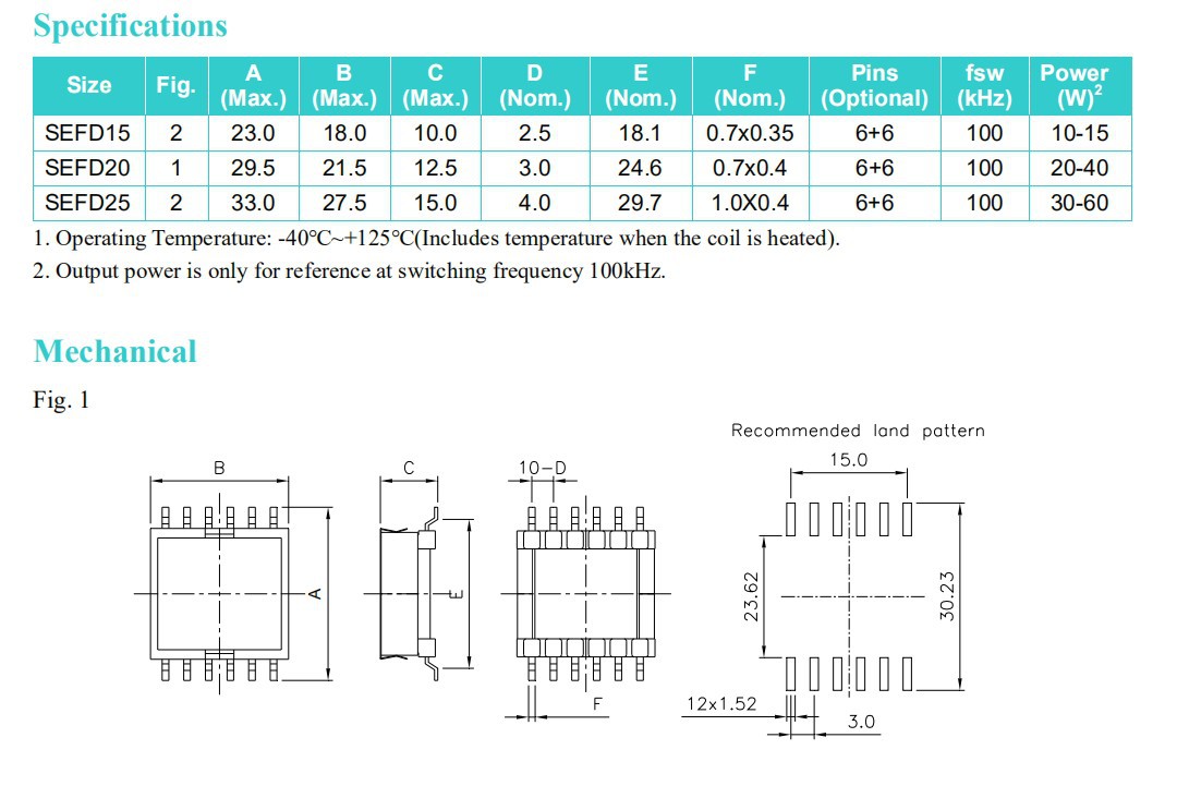贴片变压器SMD EFD10EFD15EFD25 路由器服务器工业电源专用-阿里巴巴