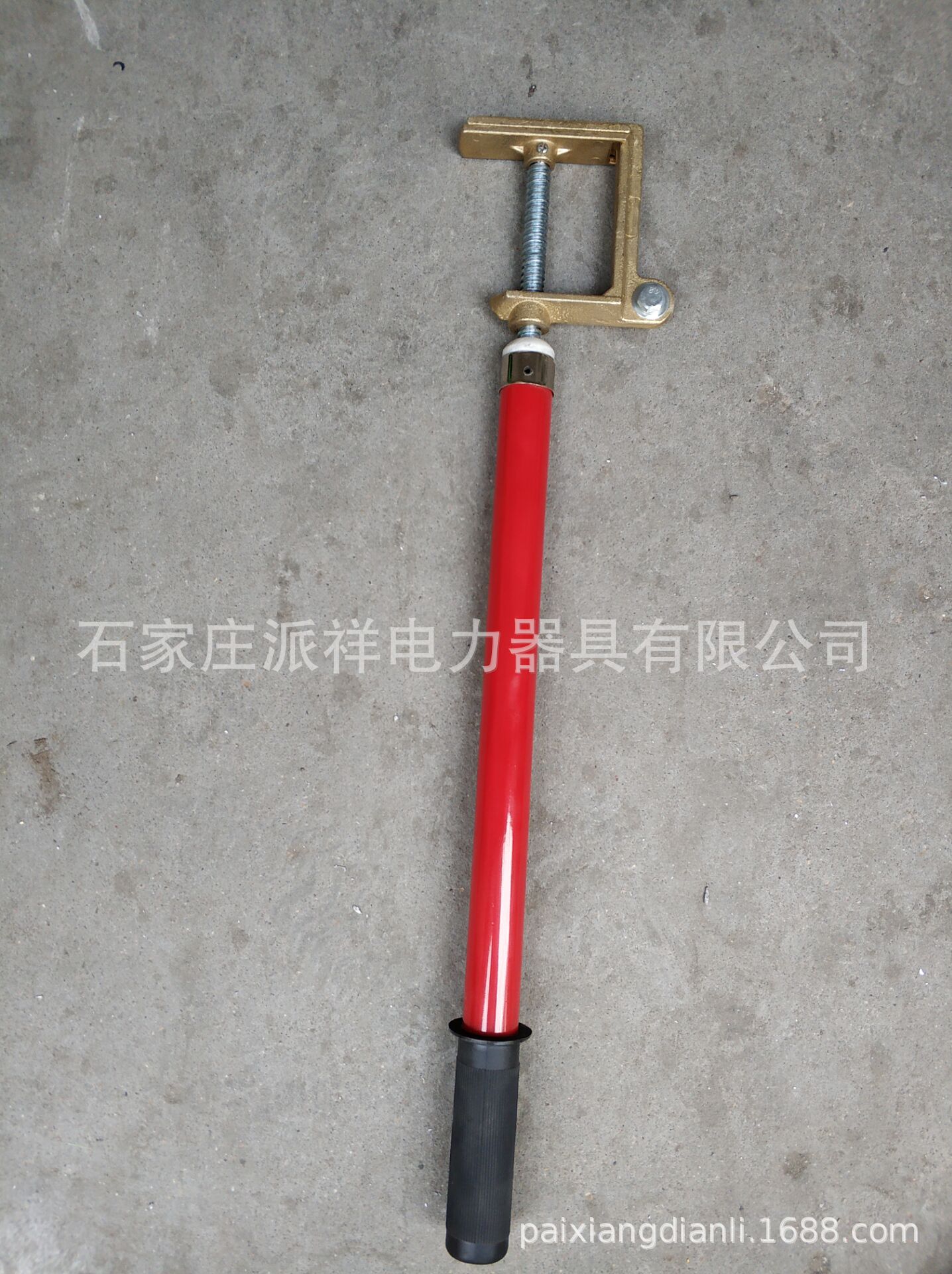 携带型短路接地线JDX-NLT-10KV铜头平口螺旋接地棒3*1+7米全铜-阿里巴巴